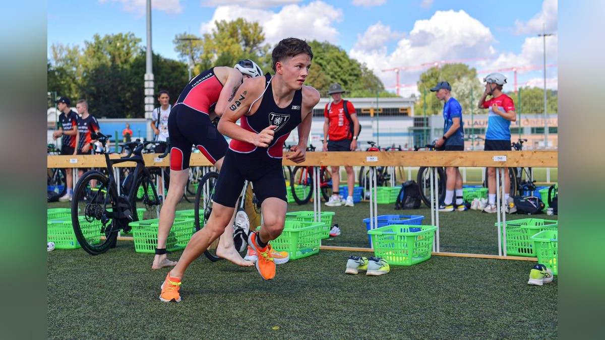 Stig Rudolph vom TSV Gera-Zwötzen und Phil Pfeifer vom LTV Erfurt: Erst ...