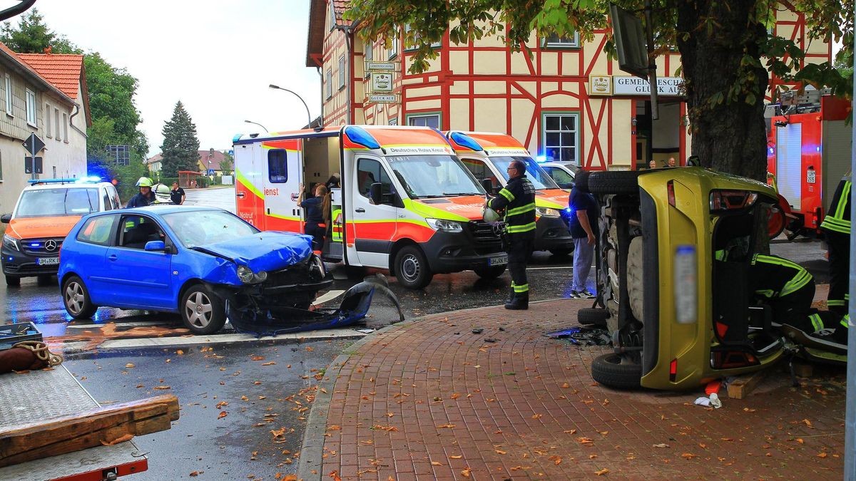 Drei Schwerverletzte nach Unfall im Unstrut-Hainich-Kreis