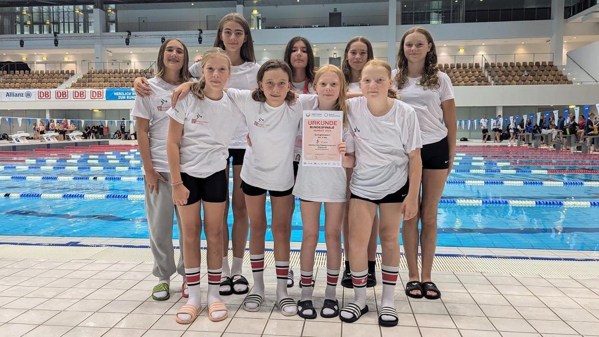 Gladbeckerinnen schwimmen auch Sportinternaten davon