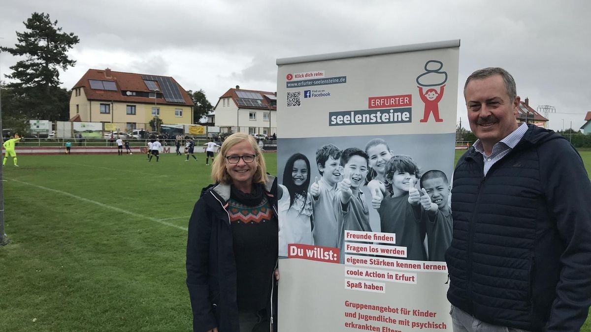 Projekt stärkt Erfurter Kinder: Funke unterstützt mit Fußballspiel