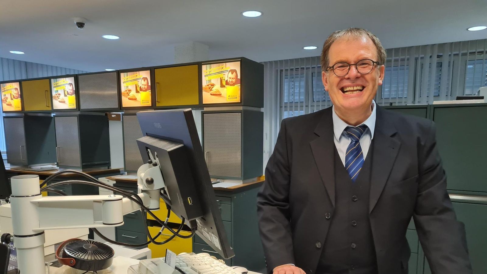 Markus Sanders Markenzeichen ist seine Freundlichkeit