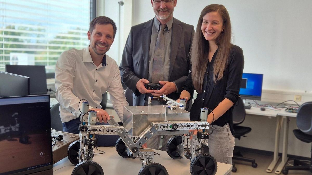 Hagener Studenten bauen eigenen Mars-Rover
