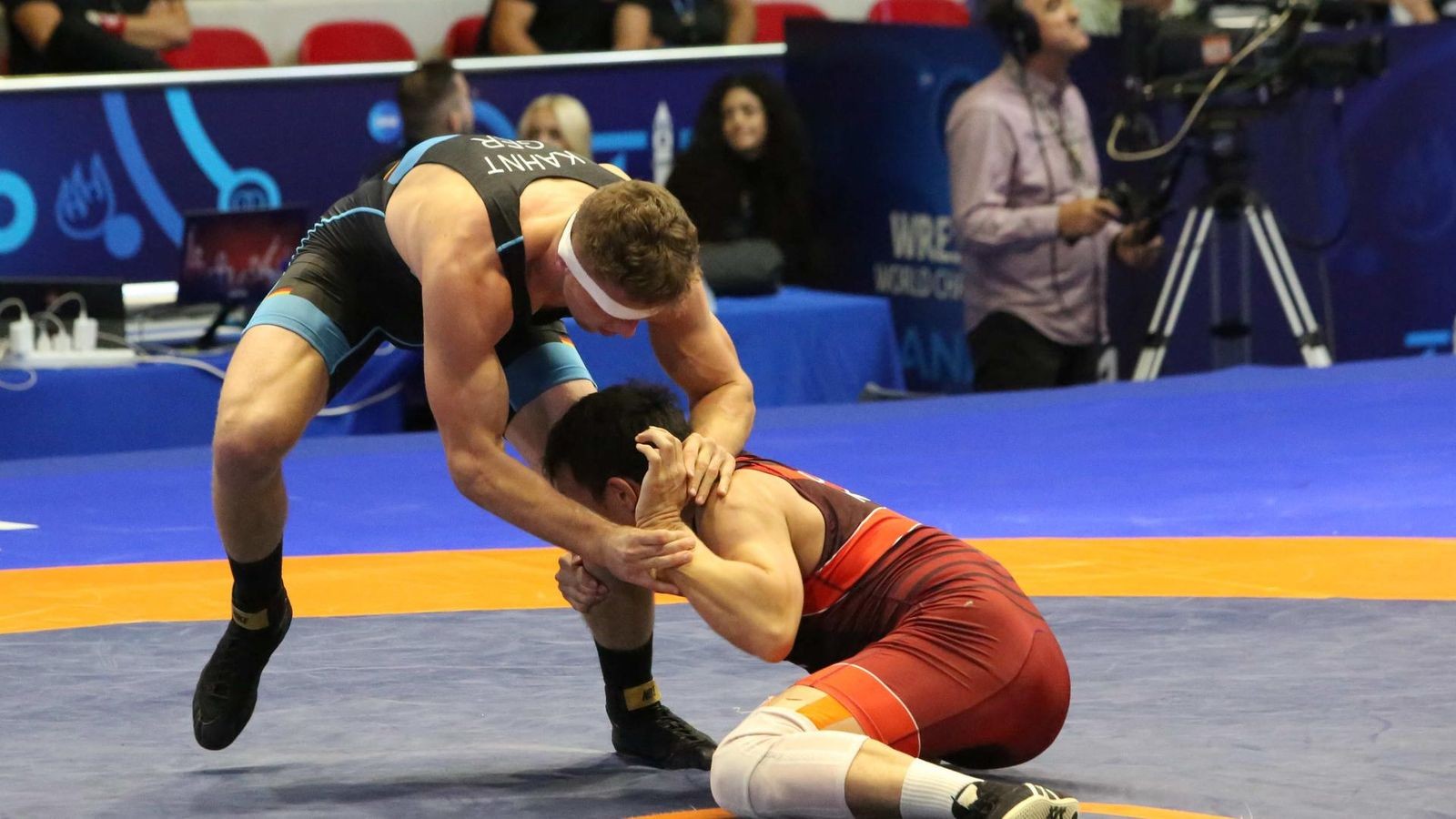 Ringer-WM: Greizer Ringer Lucas Kahnt mit ganz starker Leistung