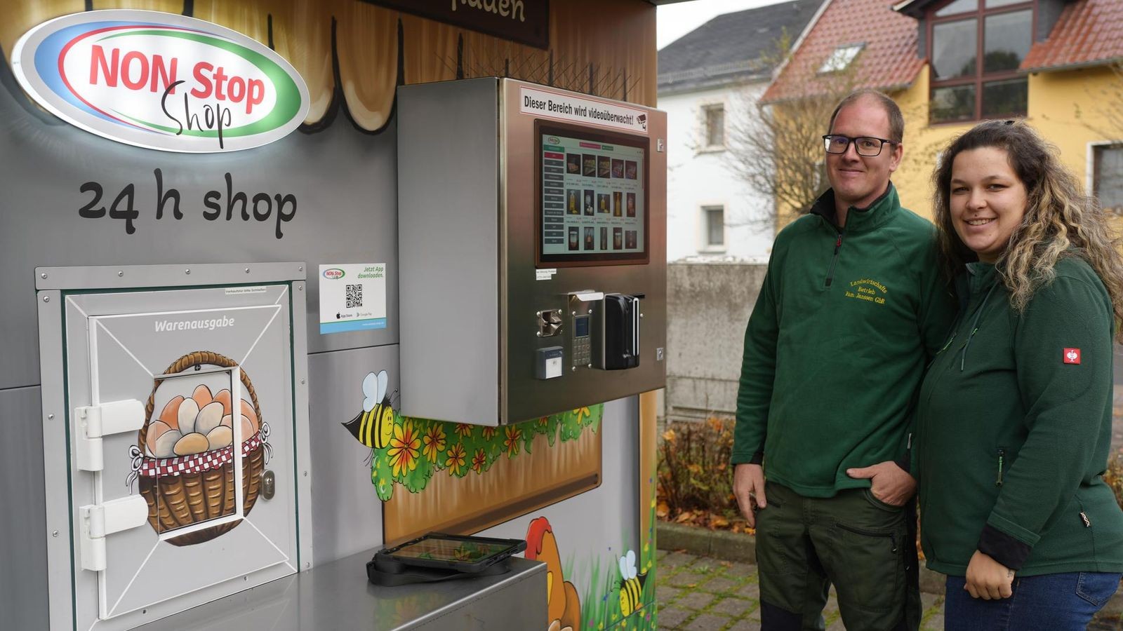 Kleinneuhausen: Non Stop Shop ist echter Blickfang