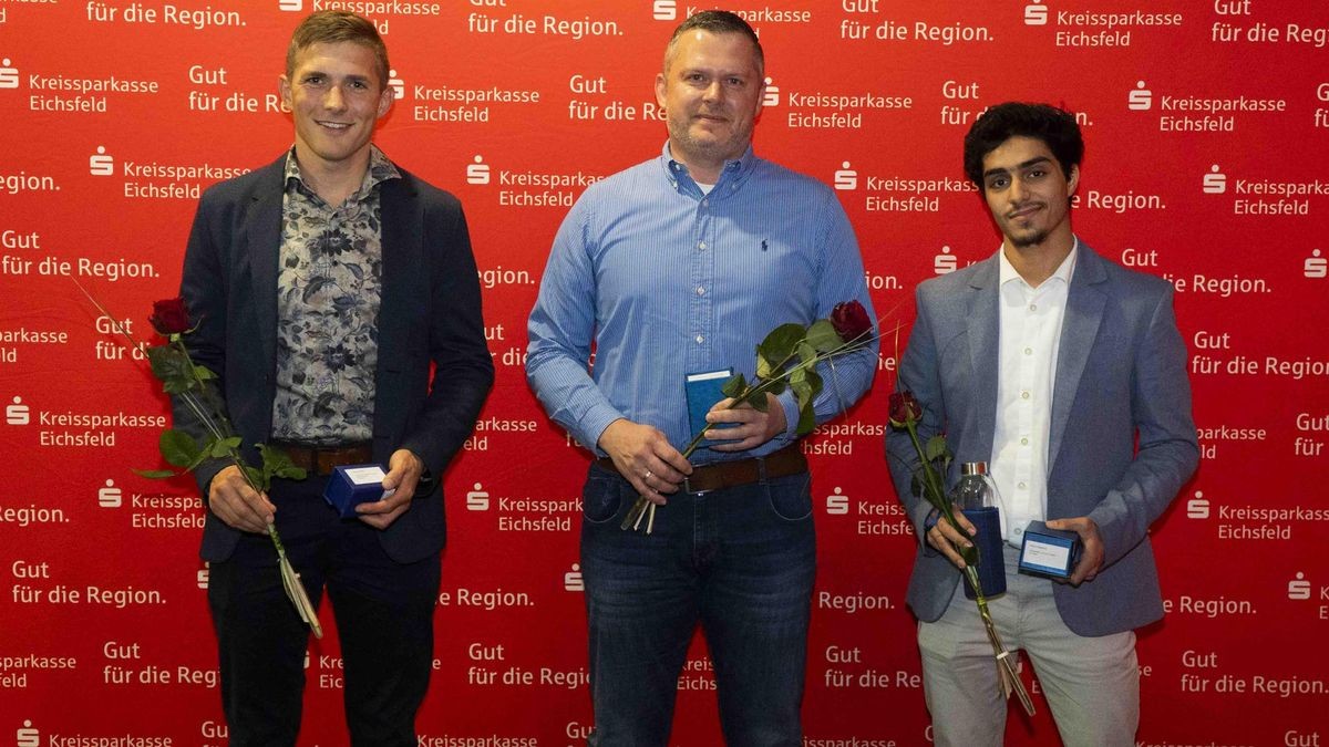 Eichsfelder Sportlerehrung: Rosen und Geschenke zur Silberhochzeit