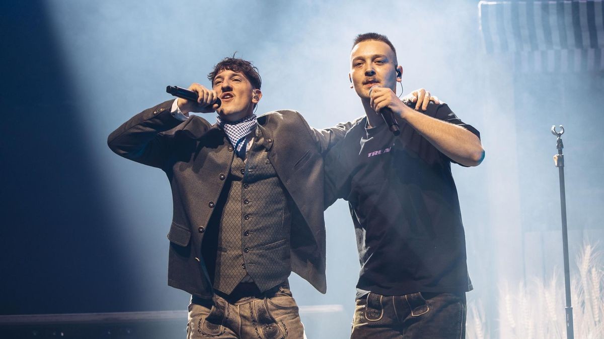 Tausende Fans bei Konzert von Schlagerrapper Tream in der Messe Erfurt ...