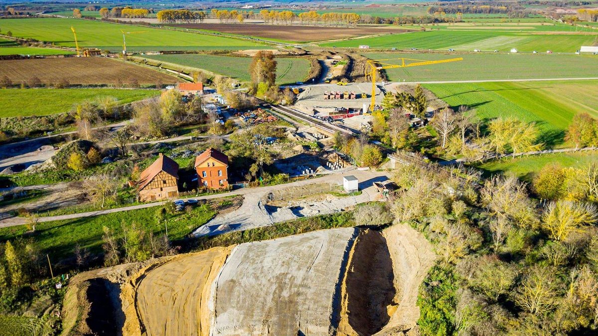 B247 im Unstrut-Hainich-Kreis: Luftbilder in der Vorher-Nachher-Galerie