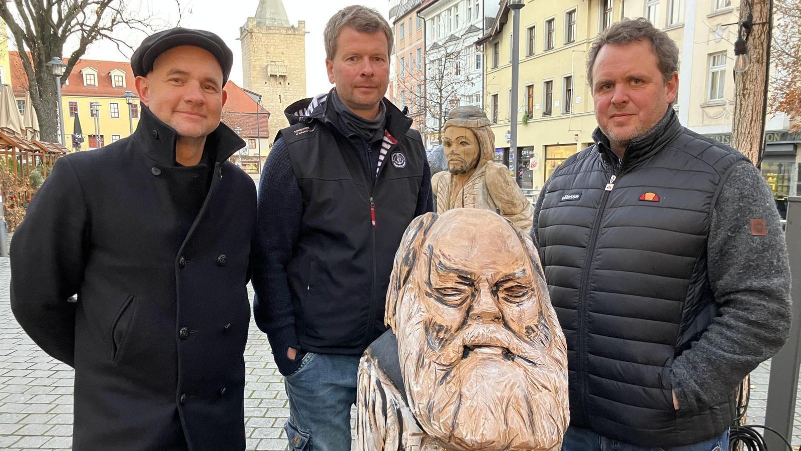 Ein prominenter König für die Weihnachtskrippe in Jena