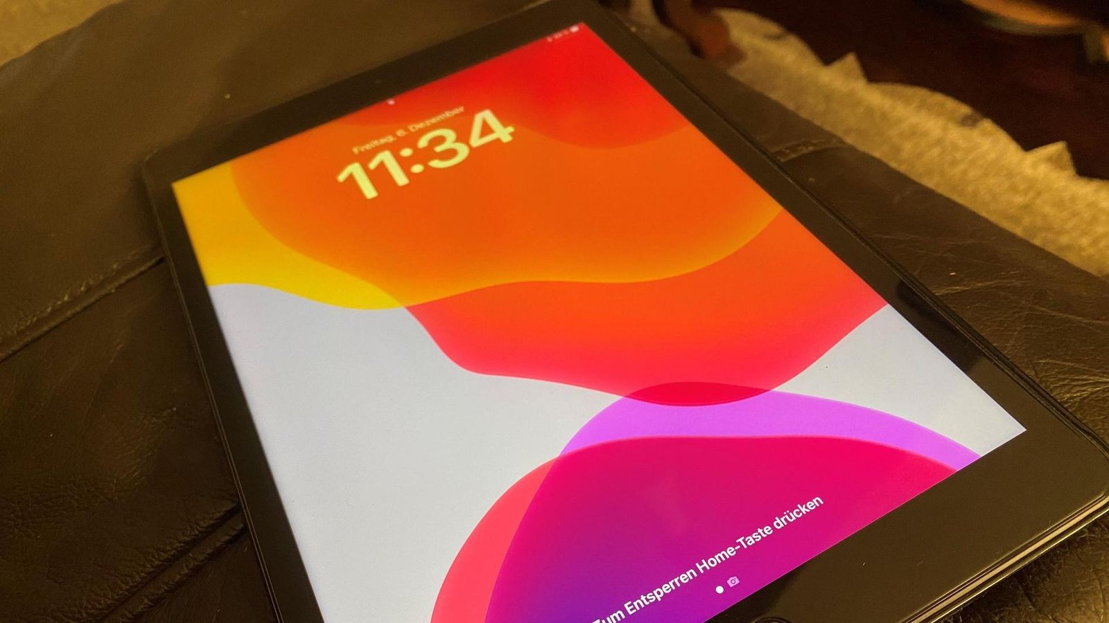 Tablet in guten Händen