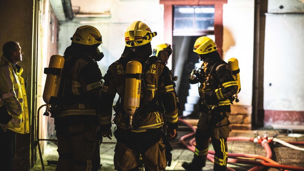Großbrand in Greizer Innenstadt: Explosion als Auslöser?