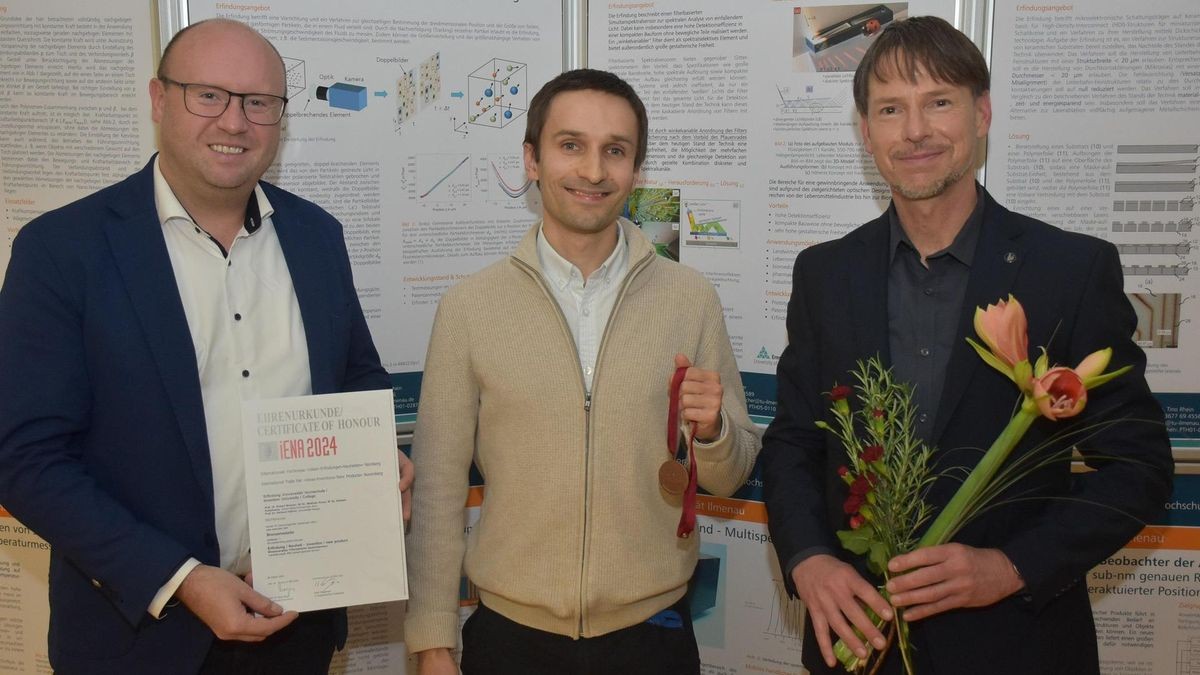 Forscher-Teams der EAH Jena für Leistungen ausgezeichnet