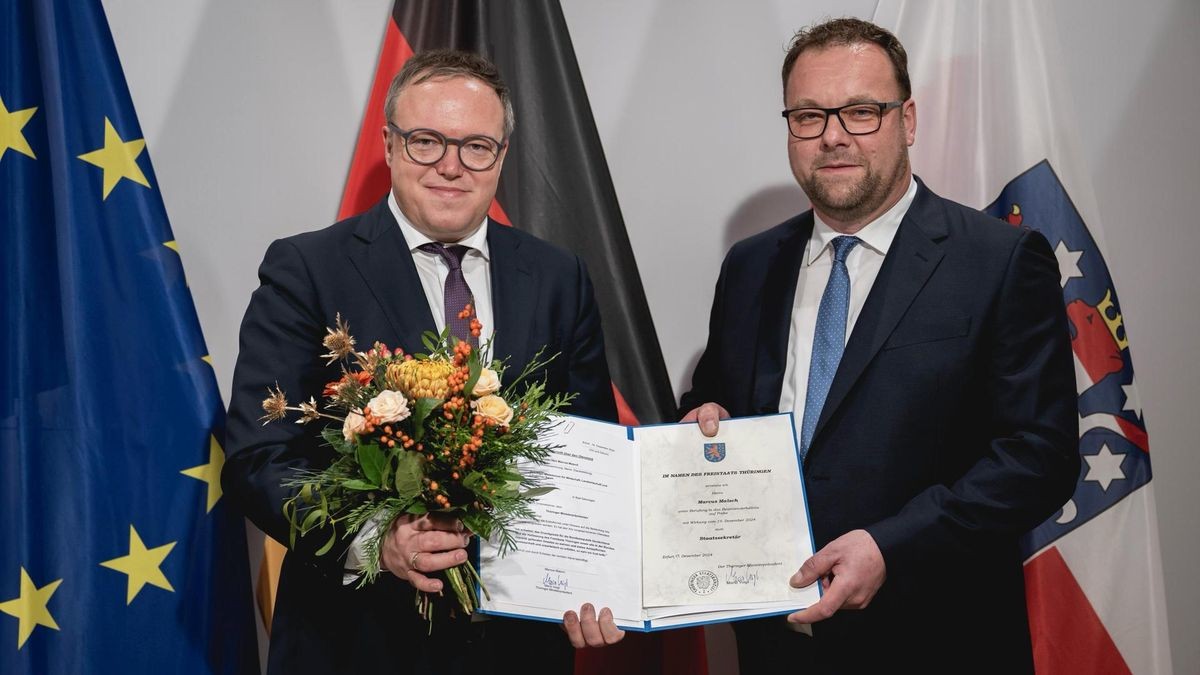 Bei Eisenach: Neuer Staatssekretär gibt Landtagsmandat zurück