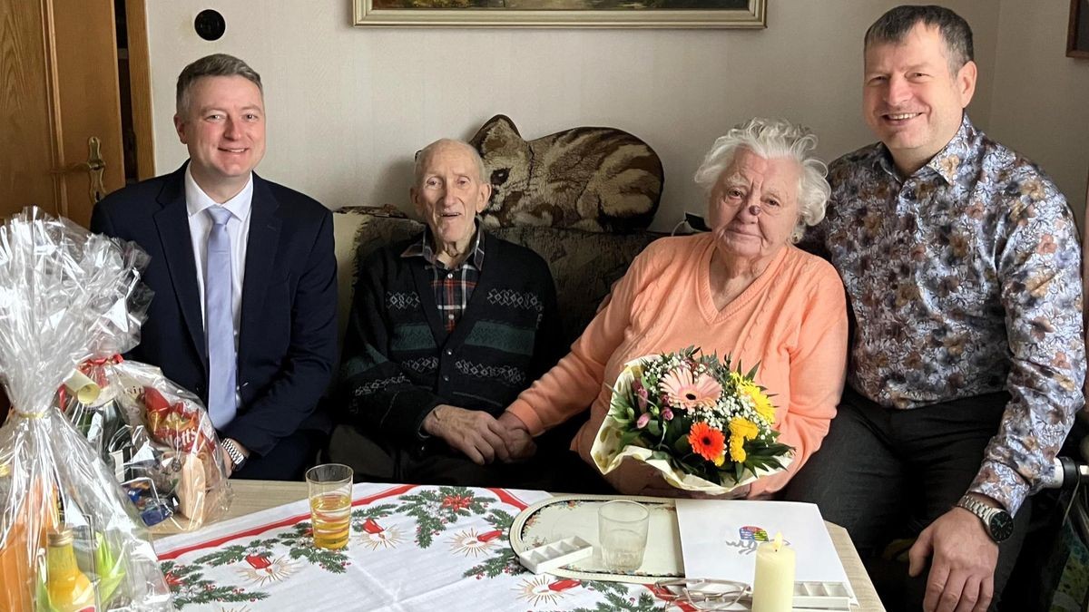 Seltenes Jubiläum: Ein Paar aus dem Landkreis Sömmerda feiert seinen 70 ...
