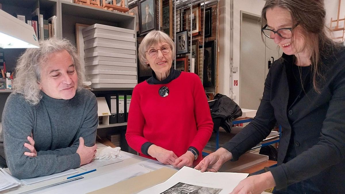 Der Umgang mit Freiheit ist ein großes Thema der Erfurter Künstlerin ...