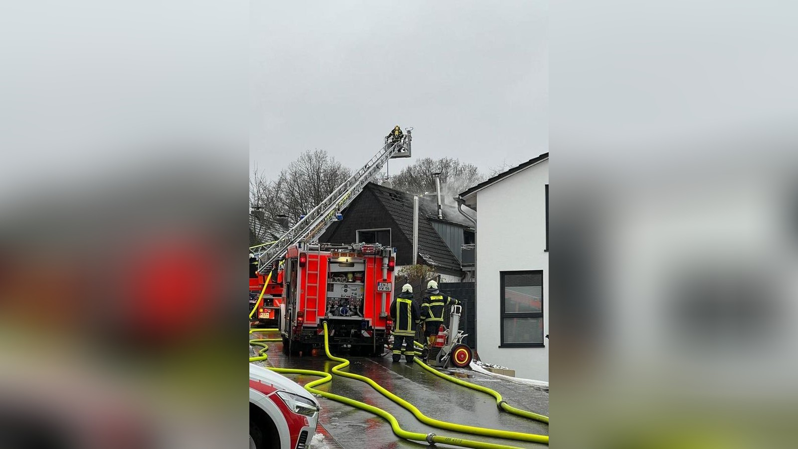 Dachstuhlbrand in Witten-Herbede: Es war keine Brandstiftung