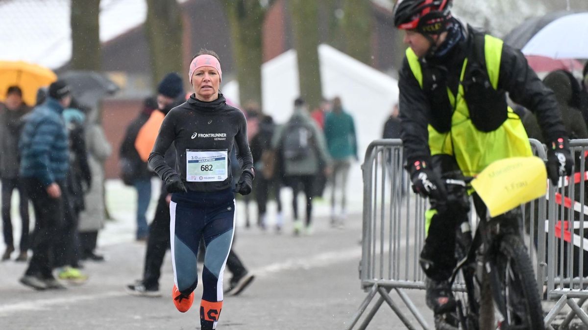 3. Weseler Marathon: Dampfende Körper und strahlende Gesichter