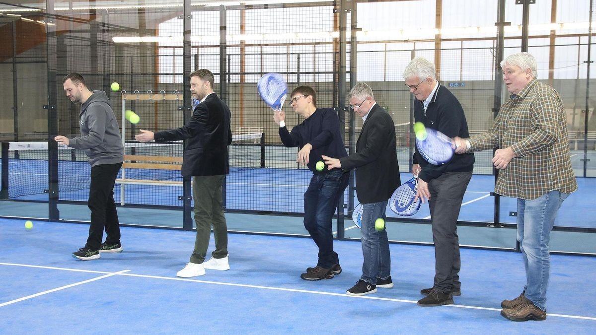 VfB Fallersleben eröffnet in Wolfsburg Halle für Padel-Tennis