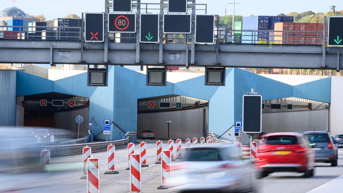 A7 in Hamburg und Elbtunnel 54 Stunden gesperrt: die Umleitungen