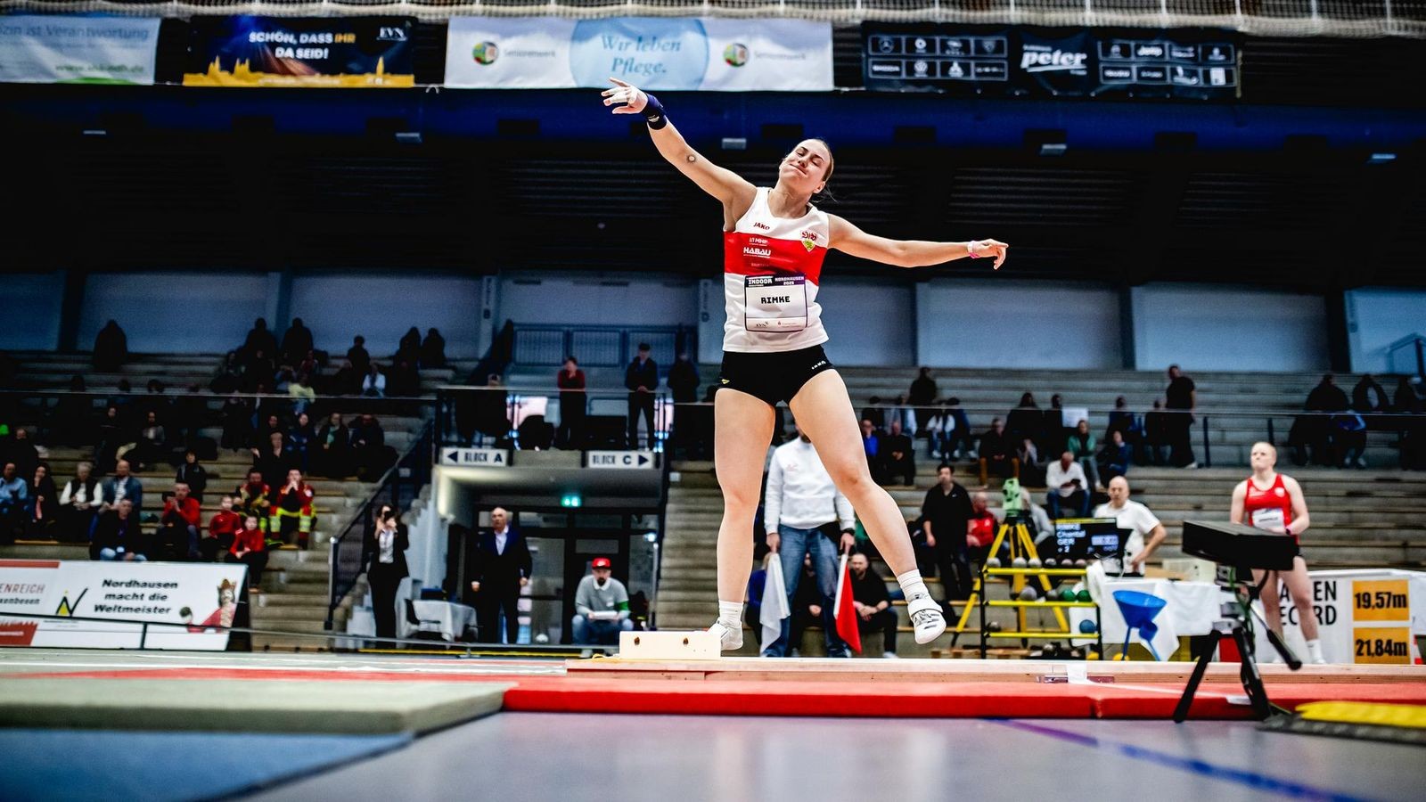 Chantal Rimke feilt am Drehstoß und kommt gern zurück in die Heimat