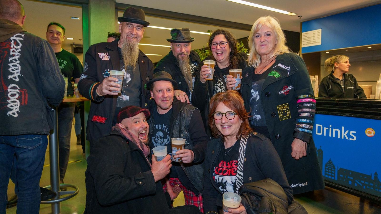 Starke Fotos von den Dropkick Murphys und Fans in Braunschweig