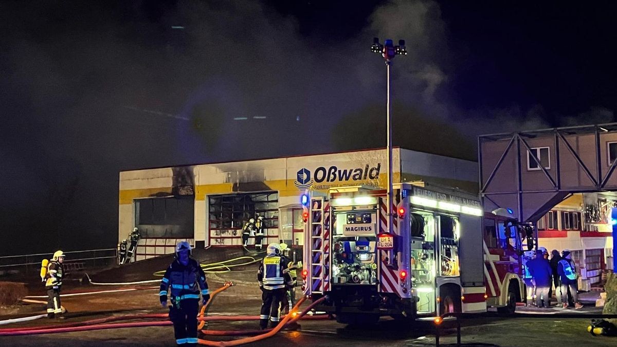 Großbrand in Mühlhausen: Was das Einsatzprotokoll verrät (mit Video)