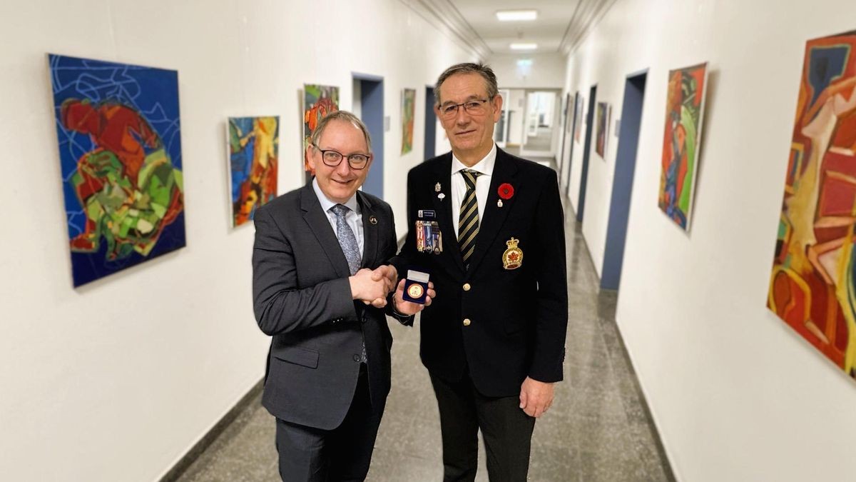 80 Jahre Kriegsende: Kanadische Legion ehrt die Stadt Rees