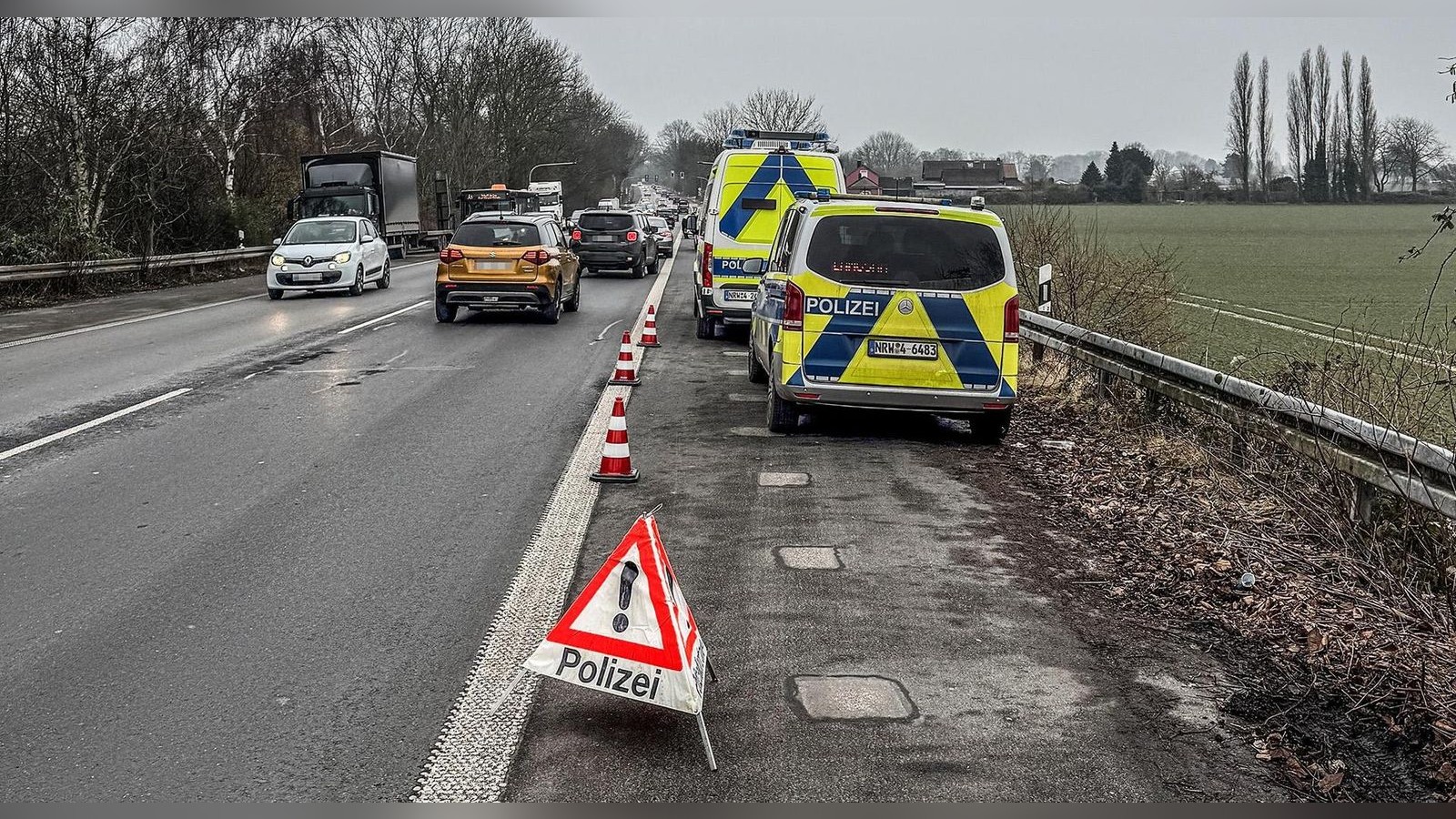 Polizei Bochum kontrolliert Autofahrer: Hunderte zu schnell
