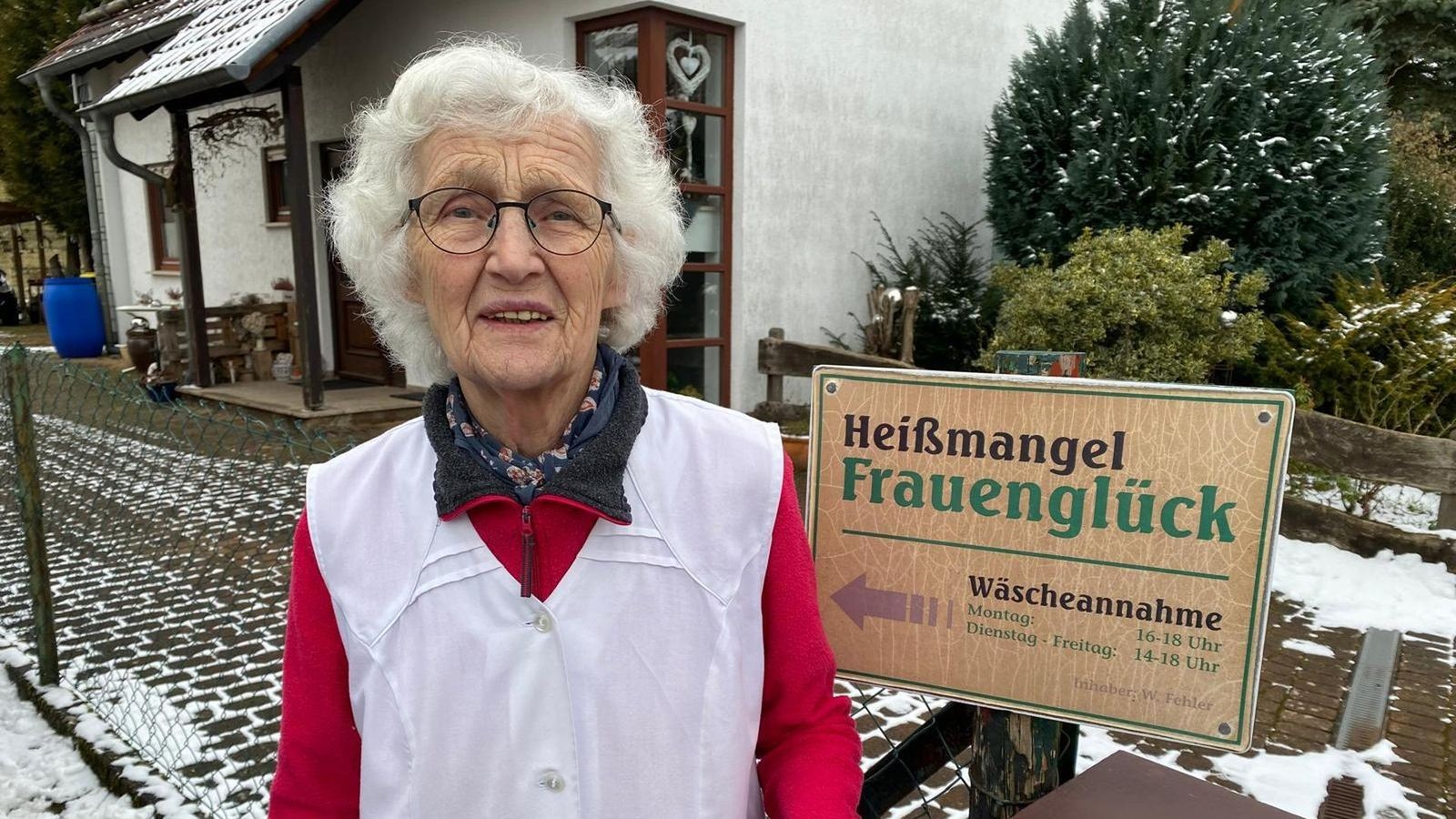 Ein Harzer Original: Das ist die Mangel-Königin von Herzberg