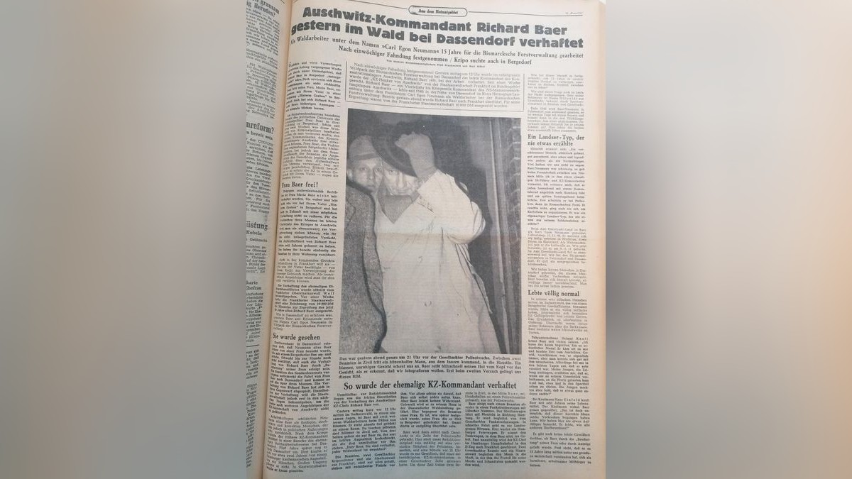 Auschwitz-Mörder bei Bismarcks im Sachsenwald: Neue Enthüllungen