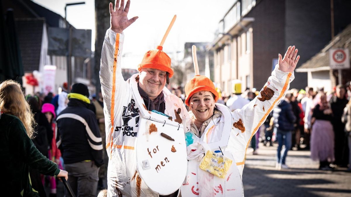 Beliebter Sermer Karnevalszug: 185 bunte Fotos von der Strecke