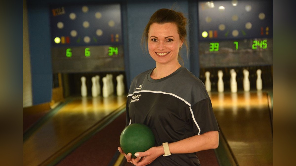 Sandra van Bebber freut sich über eine starke Bundesliga-Saison