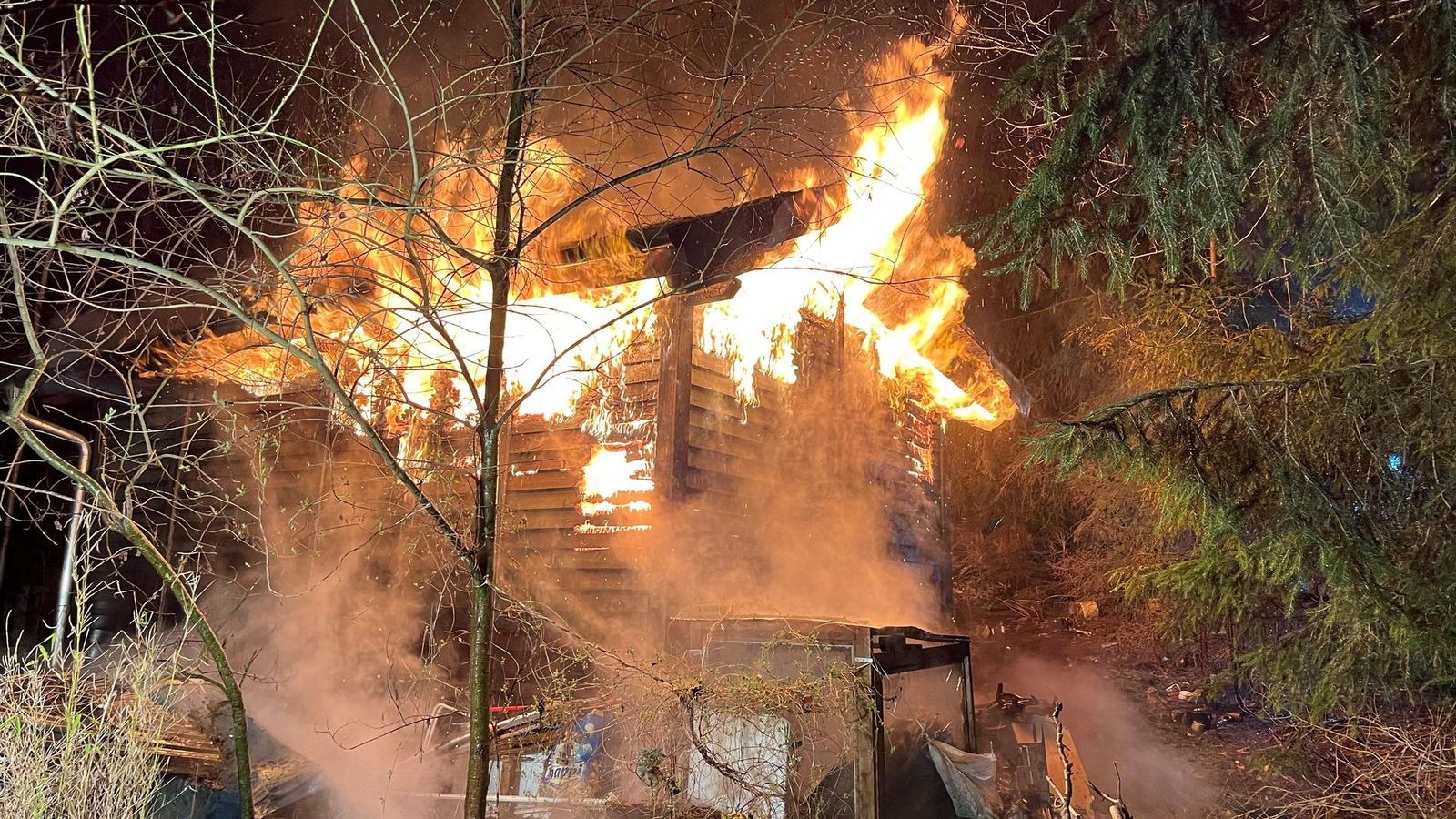 Fotos vom tragischen Großbrand in Zeulenroda