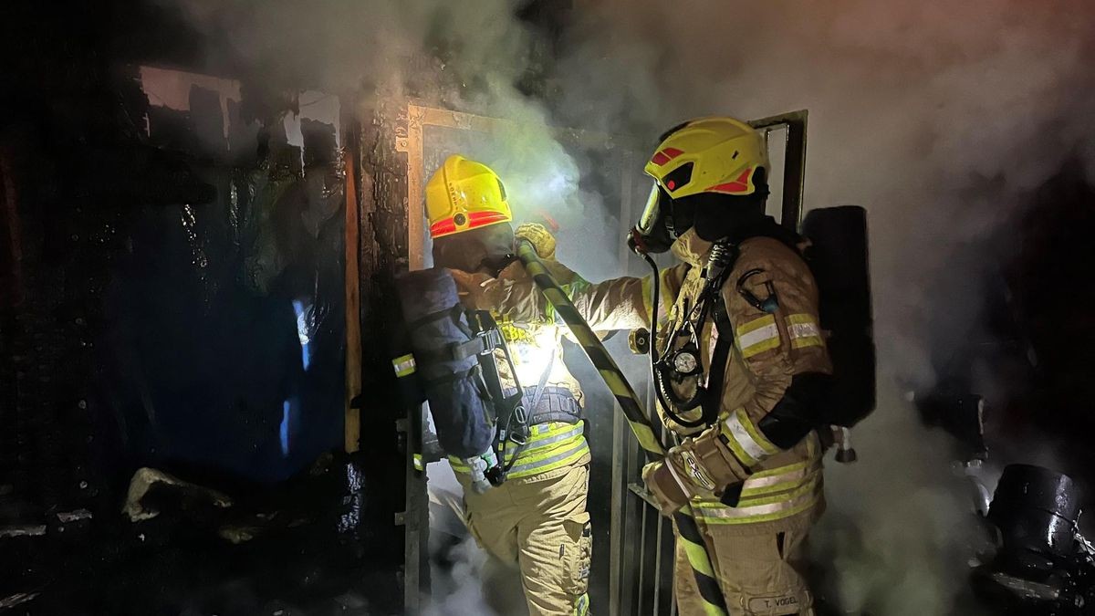 Fotos vom tragischen Großbrand in Zeulenroda