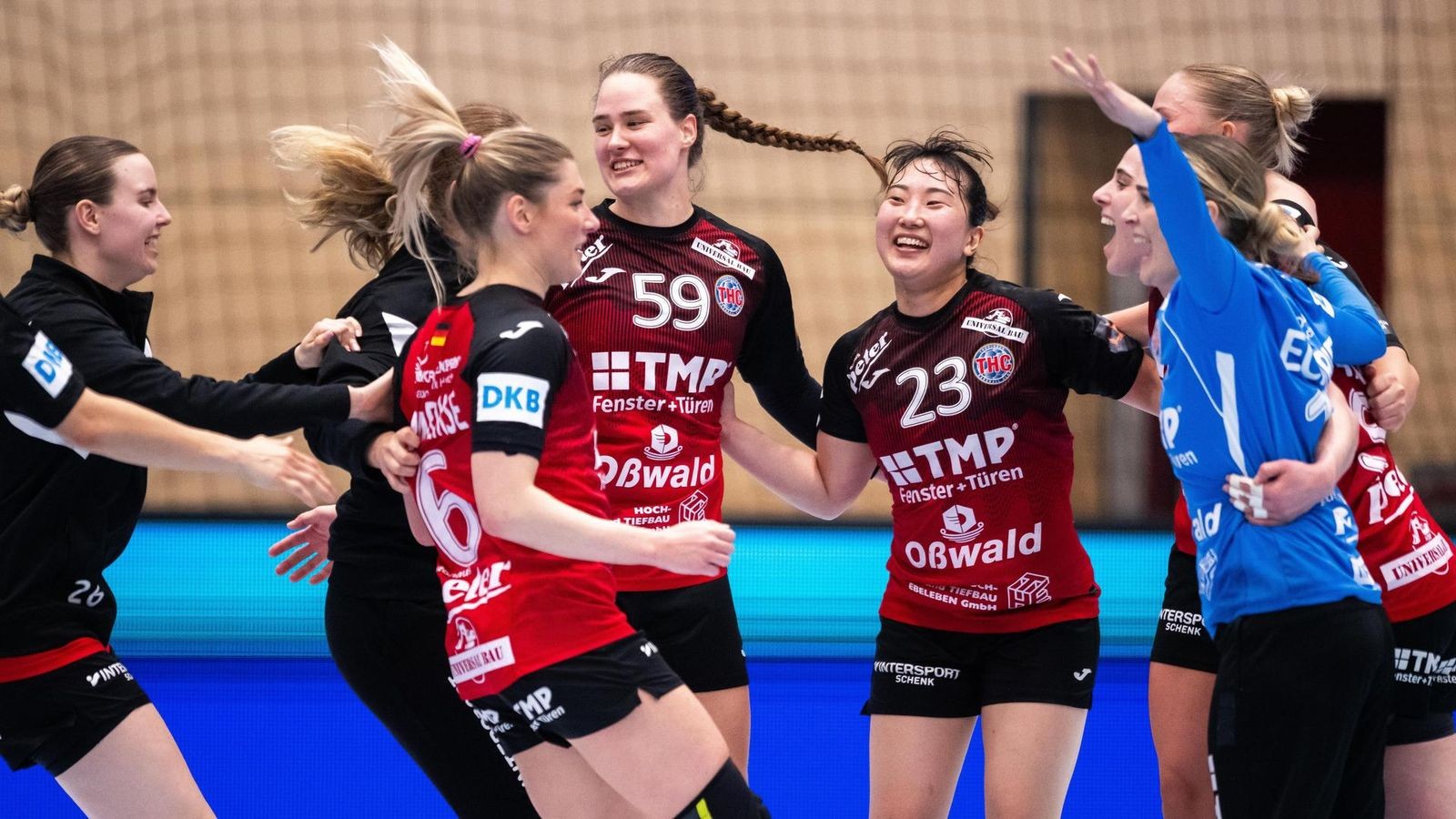 European League: THC kämpft sich nervenstark ins Final Four