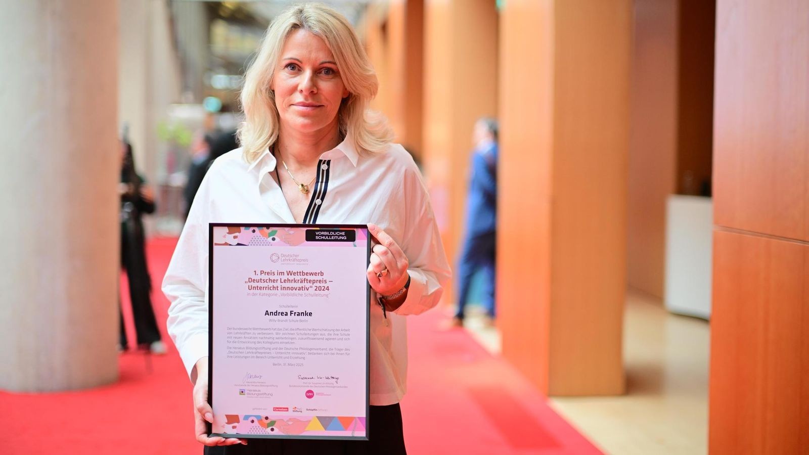 Deutscher Lehrkräftepreis: Beste Schulleiterin Deutschlands kommt aus Berlin-Gesundbrunnen