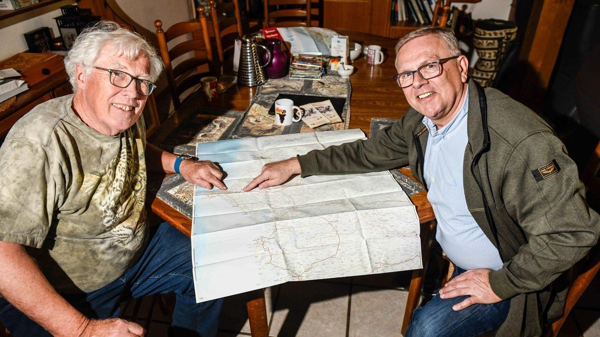 Einsatz in Afrika: Feuerwehrleute aus der Region im Senegal