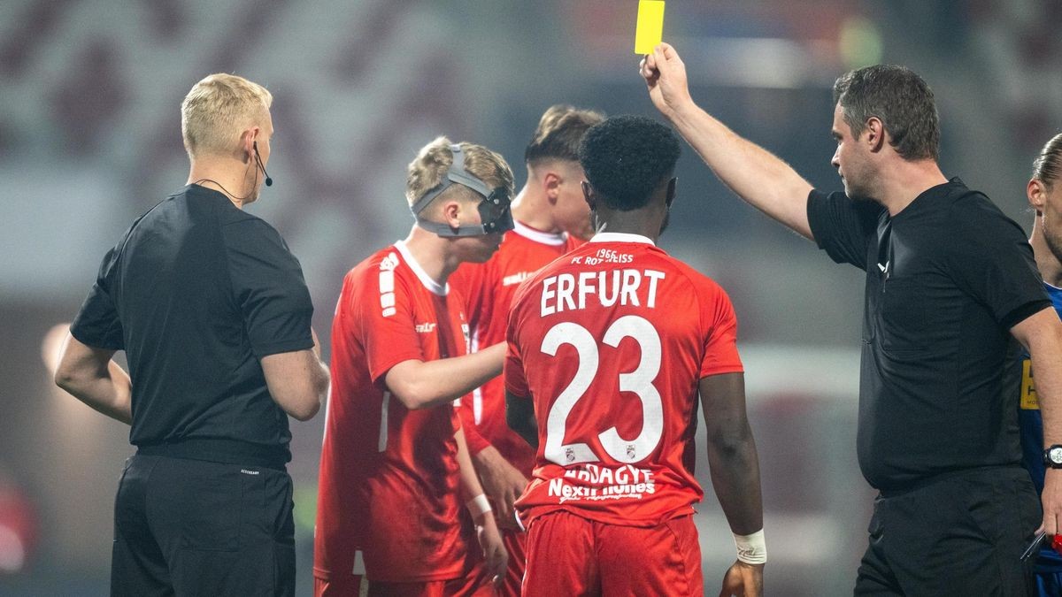 FC Rot-Weiß Erfurt beendet Durststrecke gegen FC Carl Zeiss Jena (mit ...