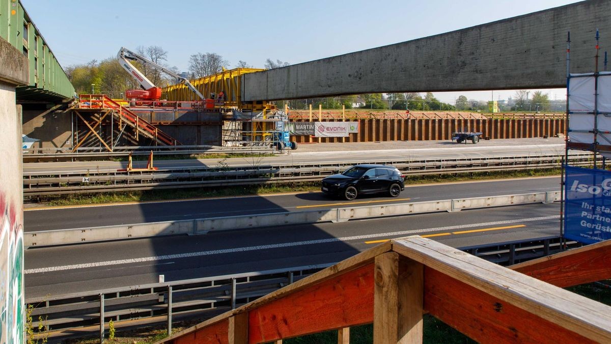 A42-Vollsperrung bei Bottrop: Besuch auf der Megabaustelle