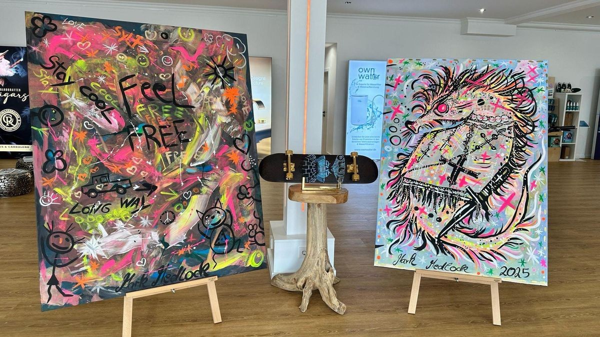 DSDS-Star Mark Medlock malt auf Sylt – singt er auch wieder?