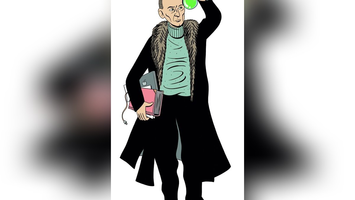 So sieht der neue Faust aus: ein Hipster mit Notebook