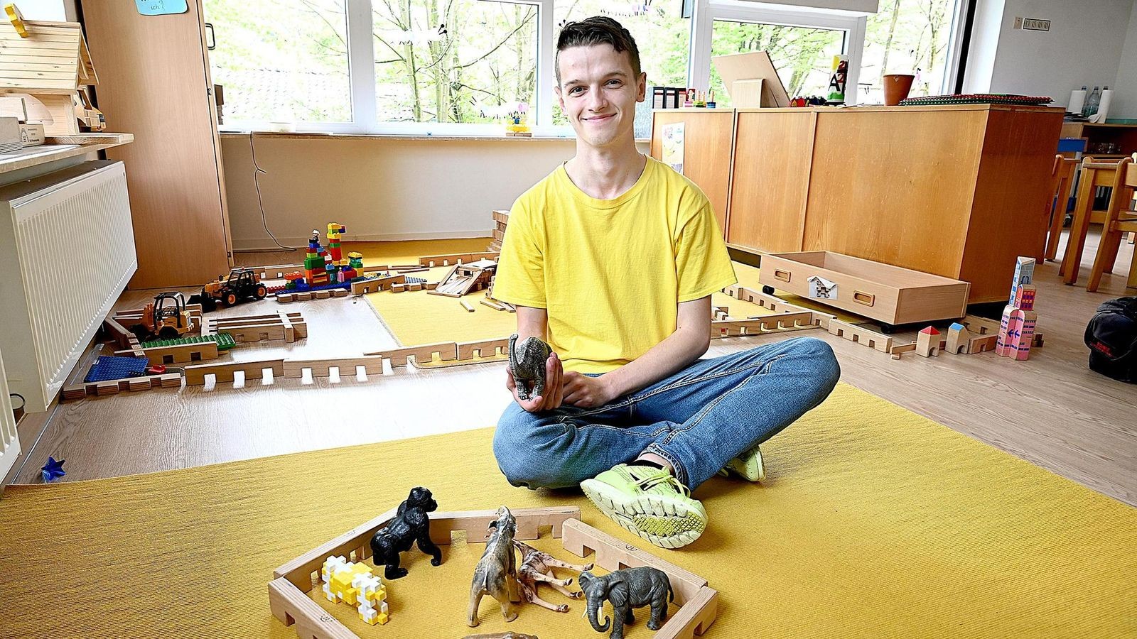 FSJ im Kindergarten: Momente, die ans Herz gehen