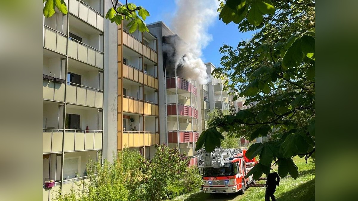 Brand in Mehrfamilienhaus in Erfurt – Schäden auch in Nachbarwohnungen