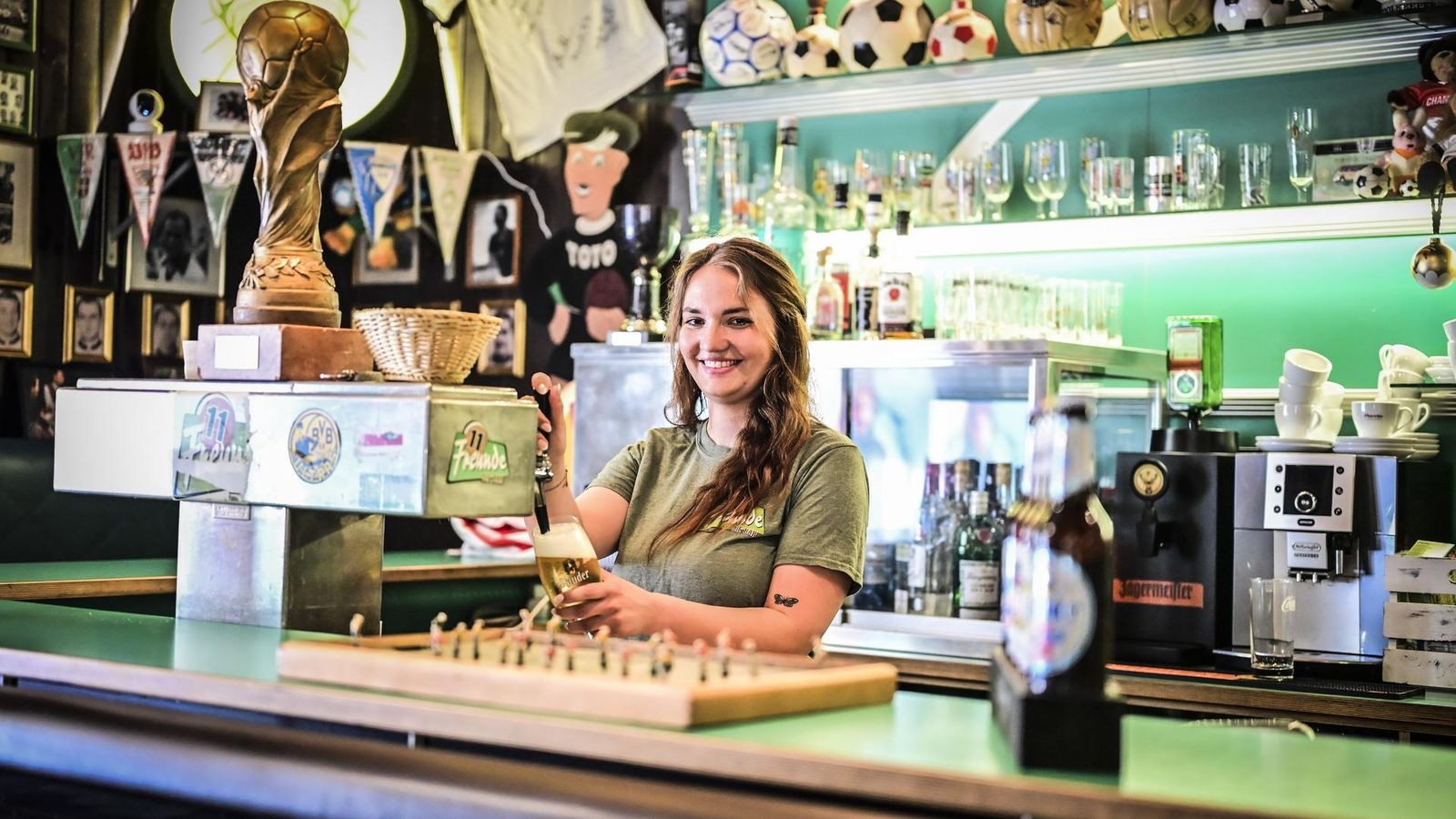 Das hat die neue Inhaberin der 11-Freunde-Bar in Essen vor