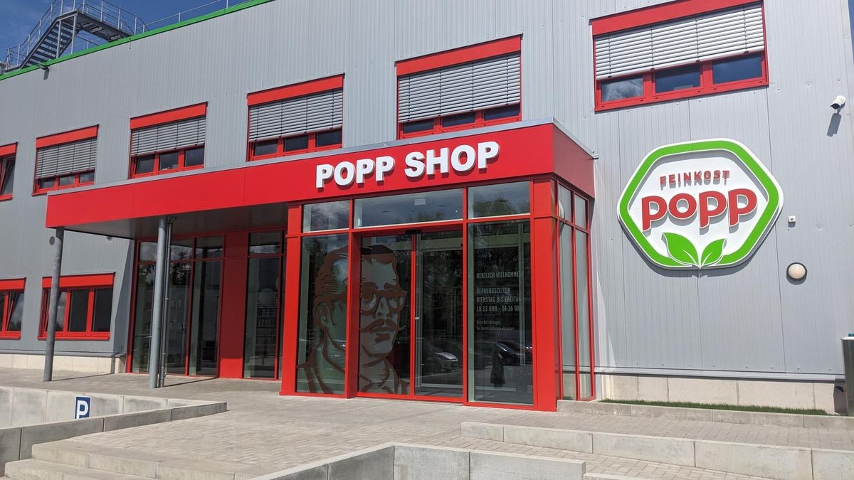 Neuer Werksverkauf: Im „Popp Shop“ landet man im Salate-Himmel