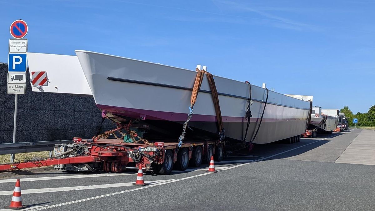 Das sind die ersten Fotos vom neuen Hennesee-Schiff in Meschede