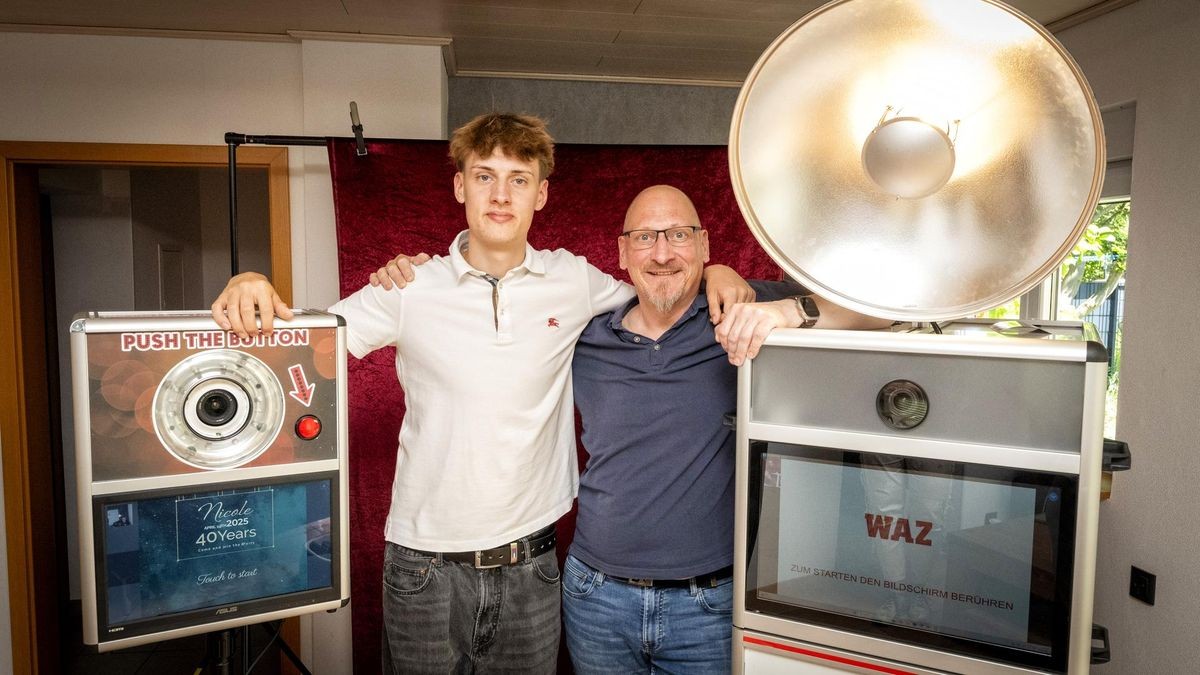 Party-Selfies: Velberter Hobby-Fotograf vermietet Fotoboxen