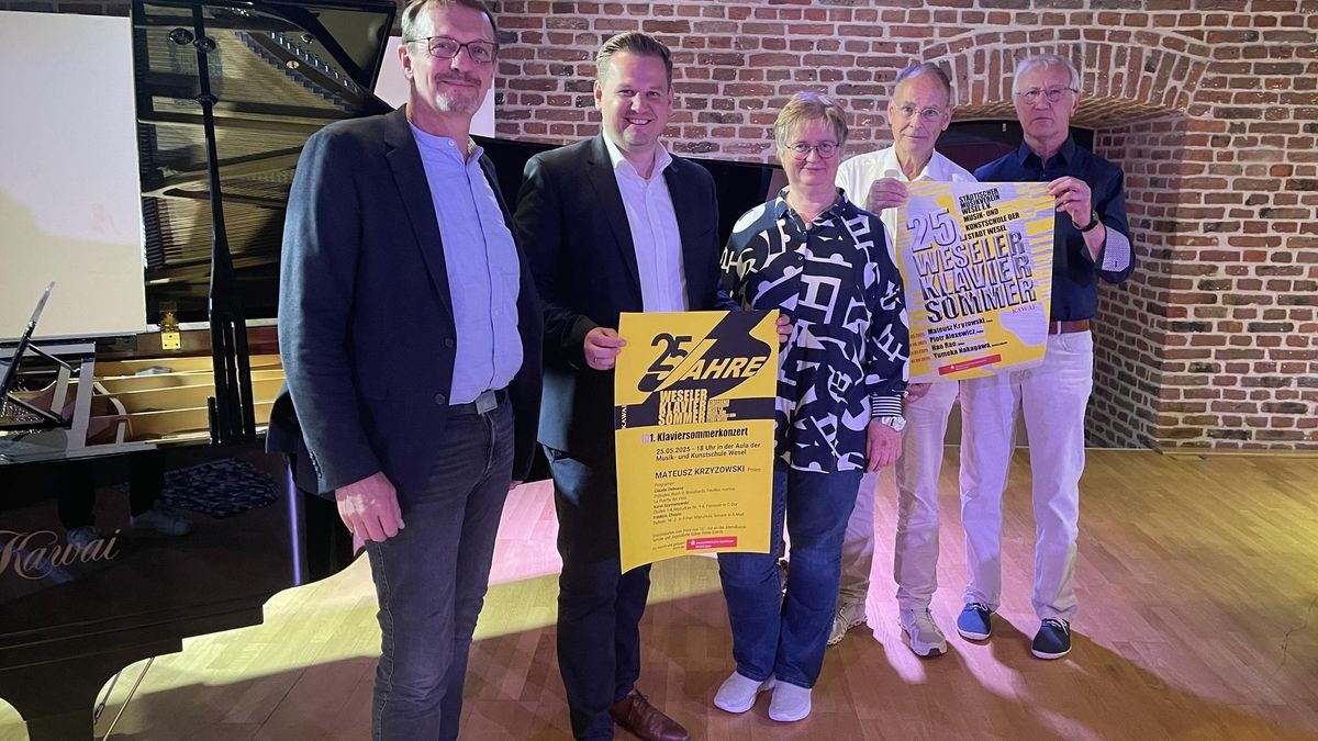 Wesel: Vier Nachwuchsstars zeigen ihr Können am Klavier