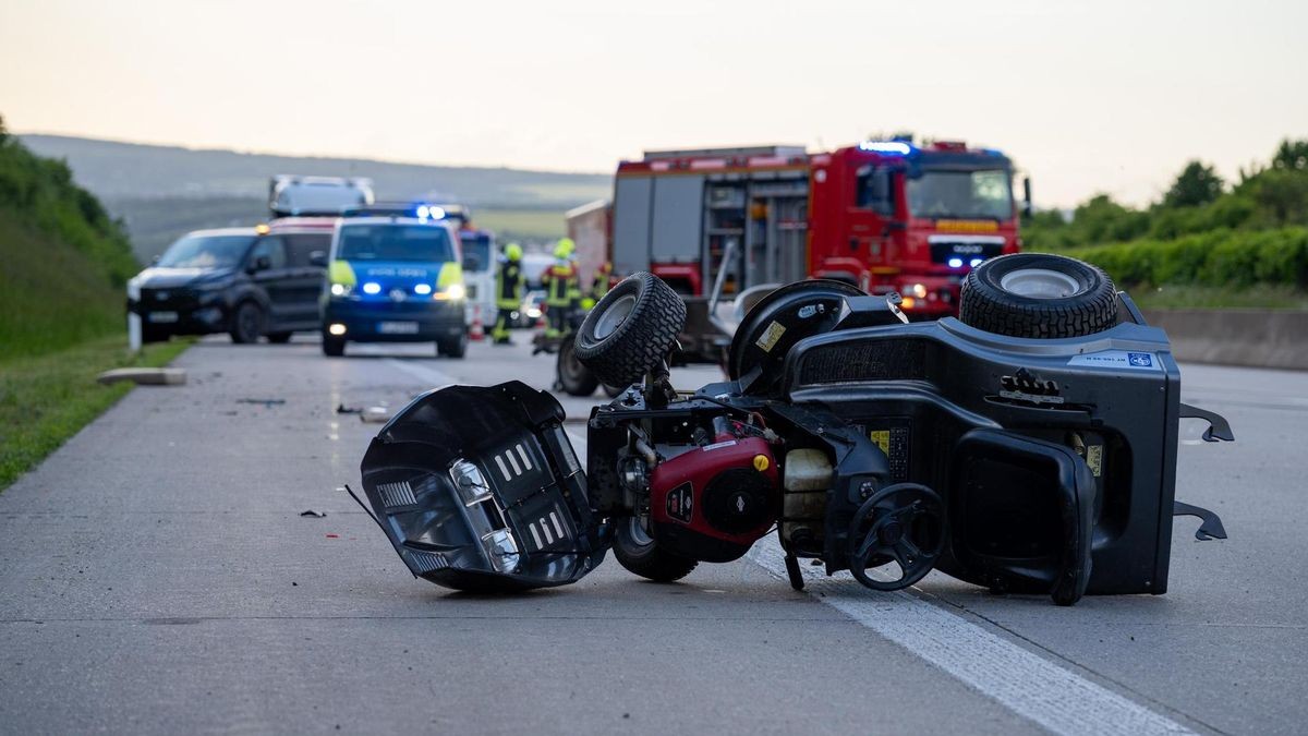 Verkehrsunfall auf der A4: Autobahn Richtung Dresden voll gesperrt