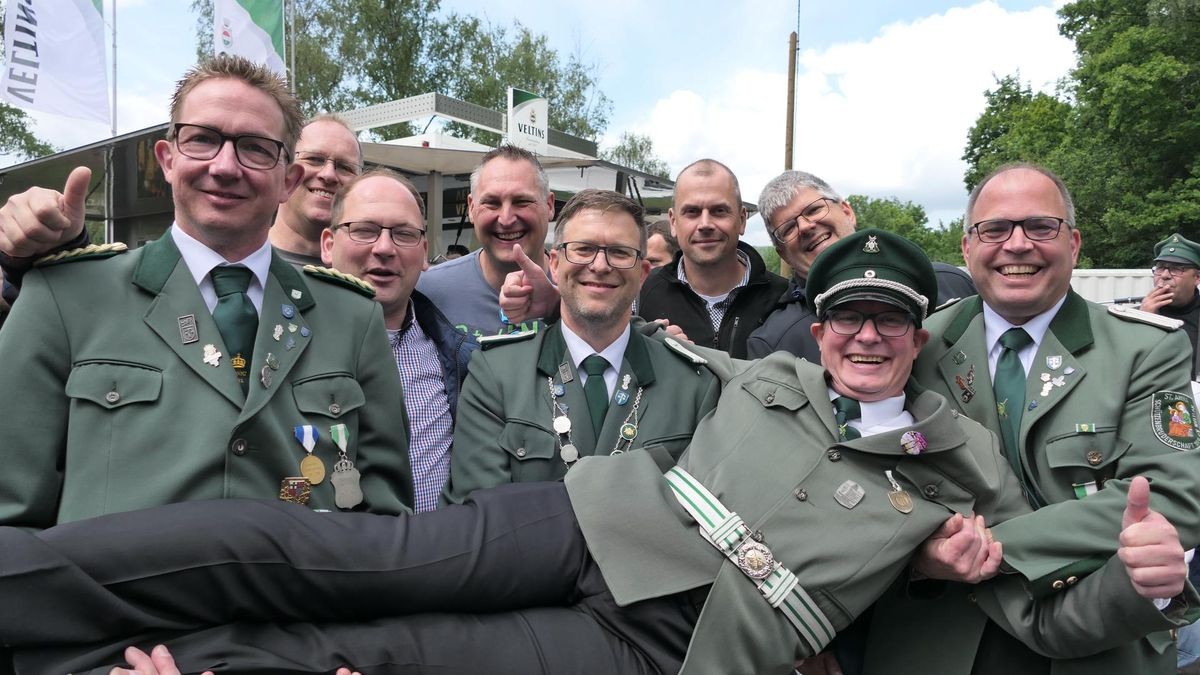 Burkhard und Barbara Besse regieren die Schützen in Nuttlar