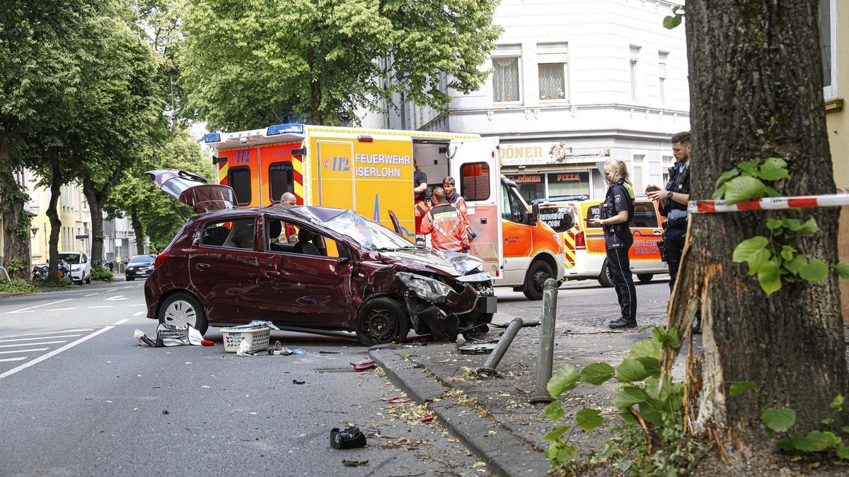 Iserlohn: Sperrung aufgehoben nach Unfall auf Mendener Straße